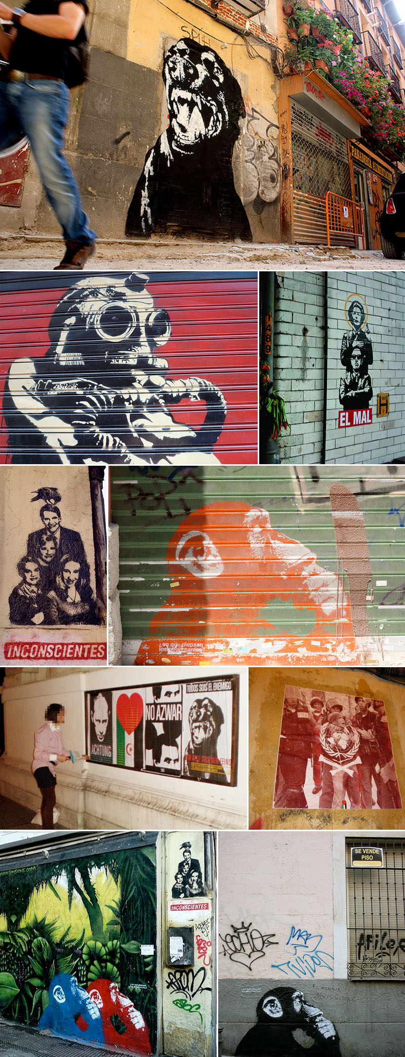 Noaz: Street Art in Madrid | CollabCubed