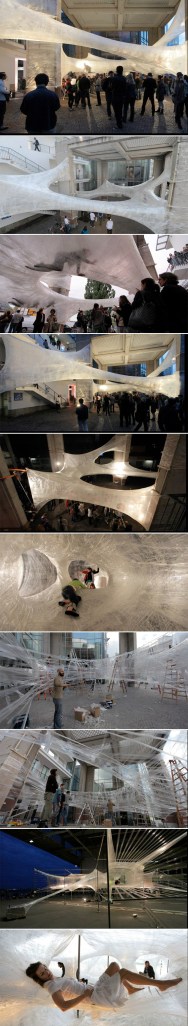 For Use: Packing Tape Installations | CollabCubed