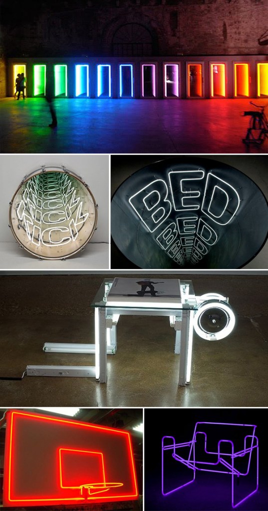 Iván Navarro: Light Sculpture | CollabCubed