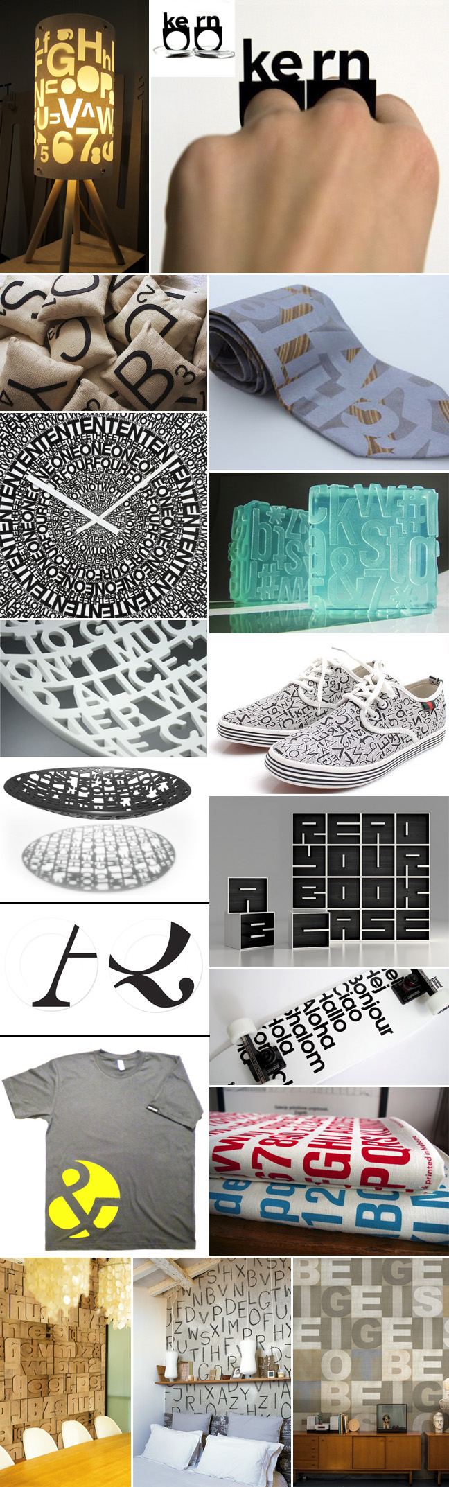 Typographied Objects II | CollabCubed