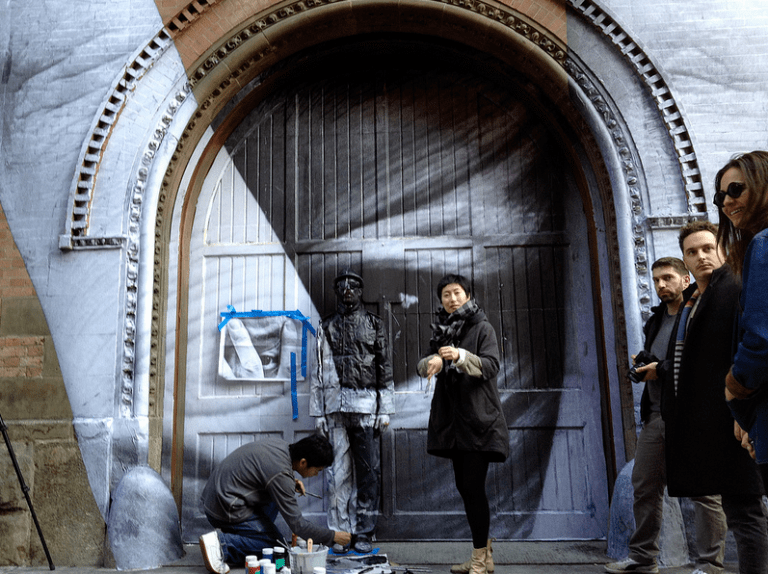 JR and Liu Bolin Collaboration in Nolita | CollabCubed